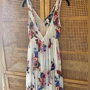 RAGA | Dresses | Raga Sheer Maxi Dress With Floral Print Gently Worn The Perfect Summer Dress ...
